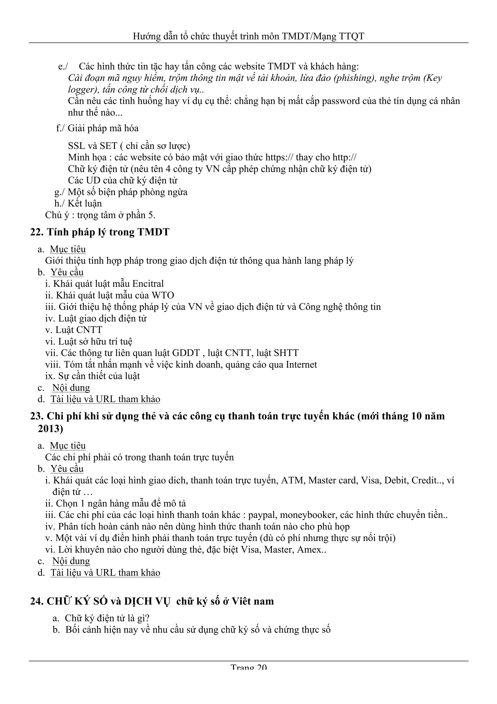 Tmdt detaithuyettrinh nhom | PDF