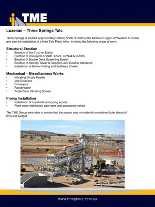 Tme Capability Statement | PPSX