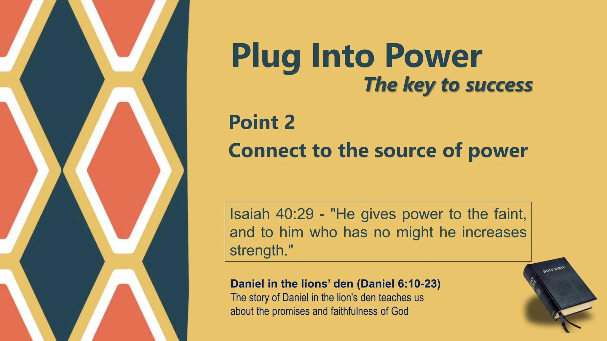 "Plug into Power: The Key to Success."_CE101 | PPTX