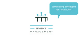 Tm Event Management - Turkey | PPT