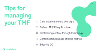 TMF Fundamentals - An Introduction to Better Trial Master File ...