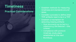 TMF Fundamentals - An Introduction to Better Trial Master File ...