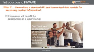 Introducction to FIWARE TMF Open Hack | PPT