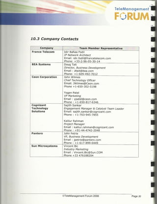 Tmforum icon catalyst white paper | PDF