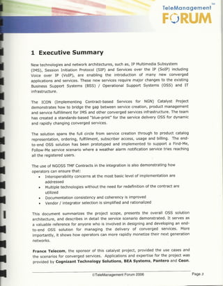 Tmforum icon catalyst white paper | PDF