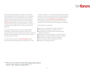 TM Forum Open APIs: Enabling A Zero Intergration API economy.pdf