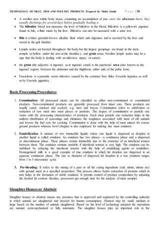 TECHNOLOGY OF MEAT, FISH AND POULTRY PRODUCTS | DOCX