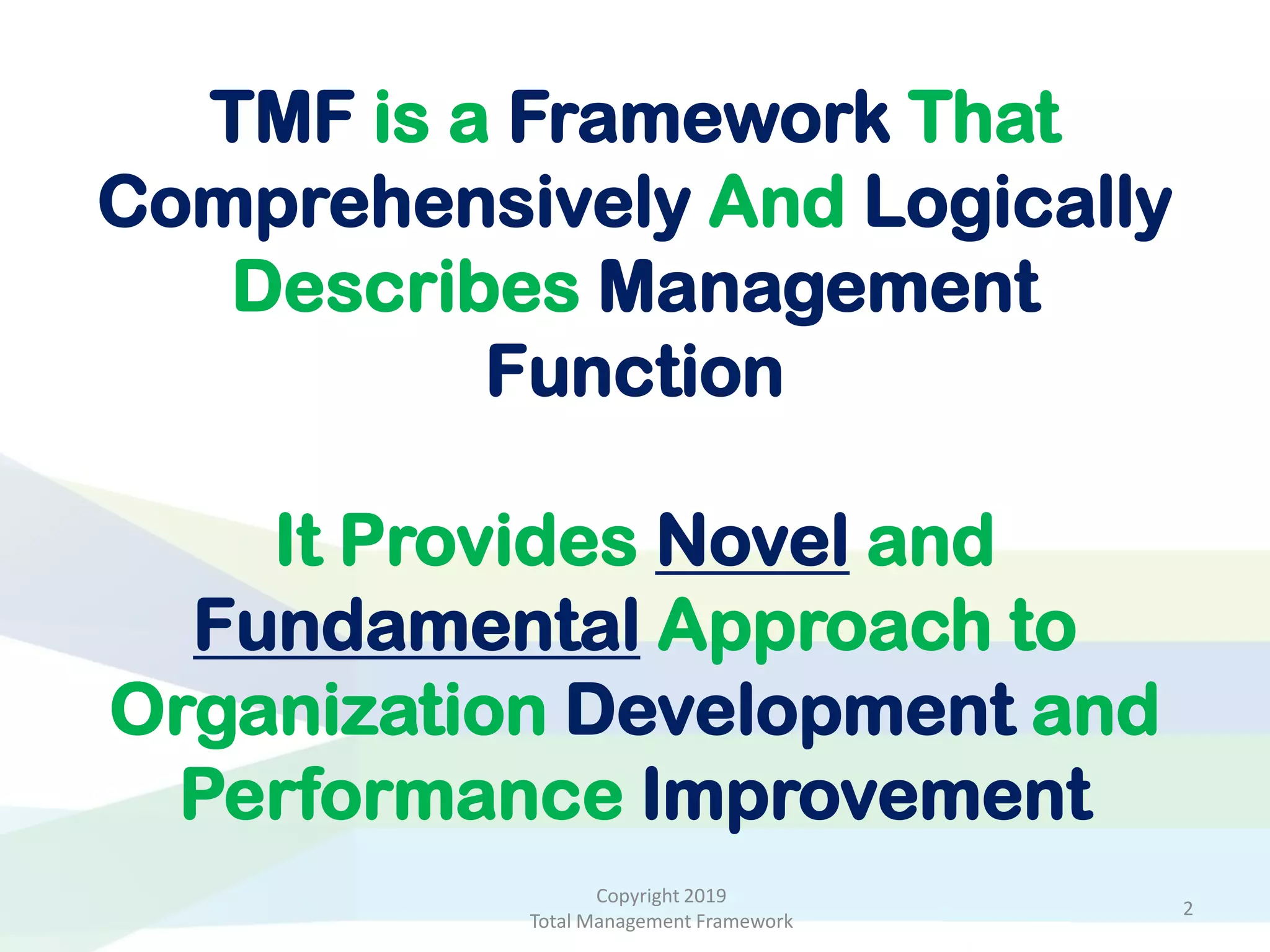 TMF Quick Introduction | PPT