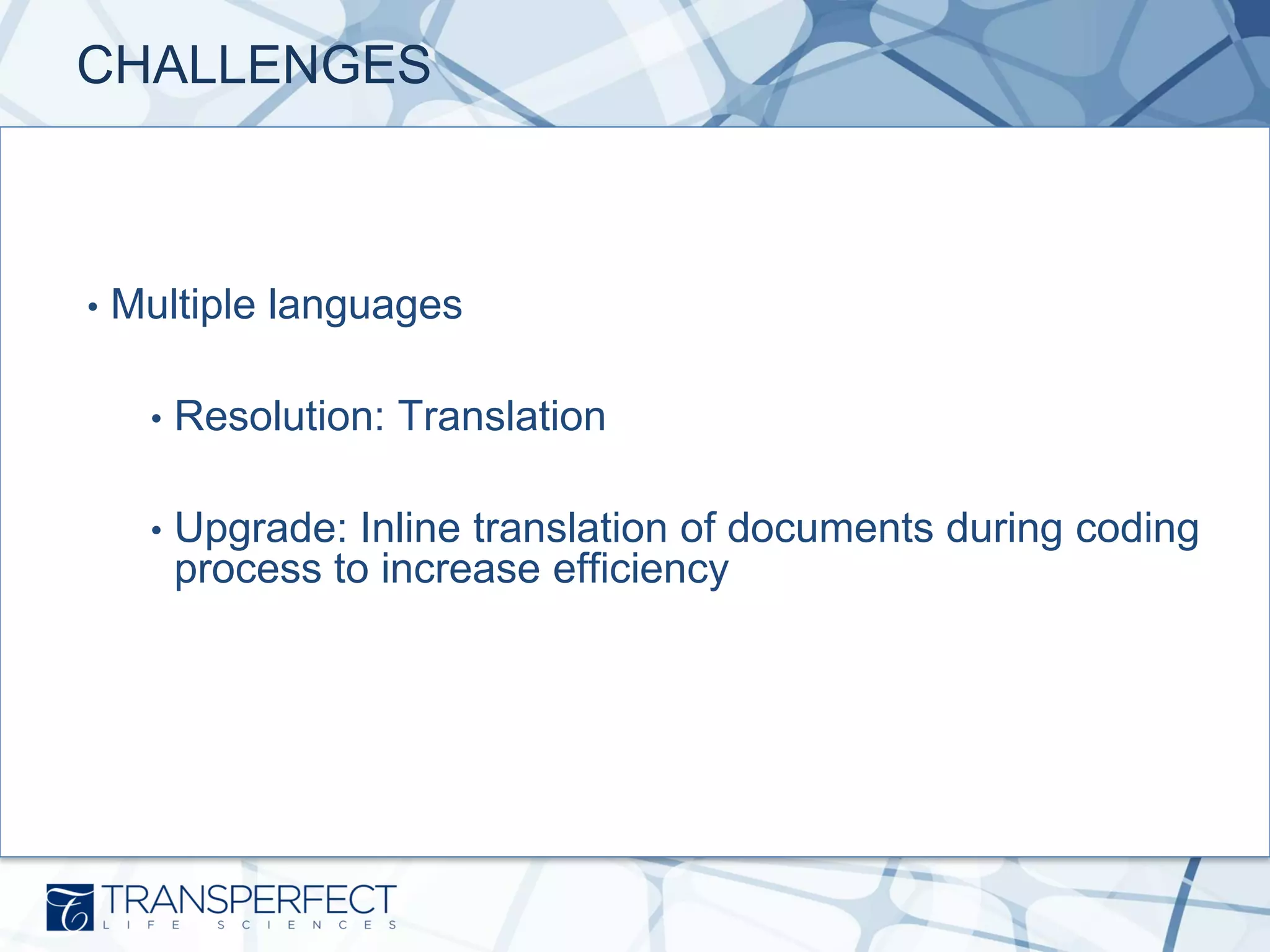 Mid-Study Transition of a Global Study: Migration from Paper TMF to ...