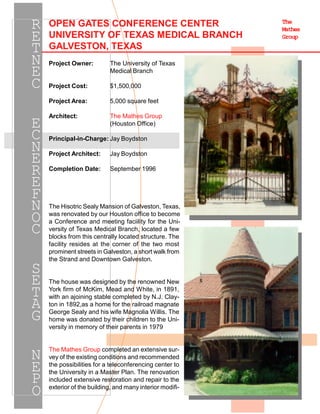 The Mathes Group Marketing Cut Sheets | PDF