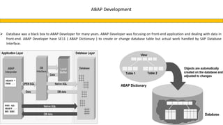 SITIST 2015 Dev - Abap on Hana | PDF