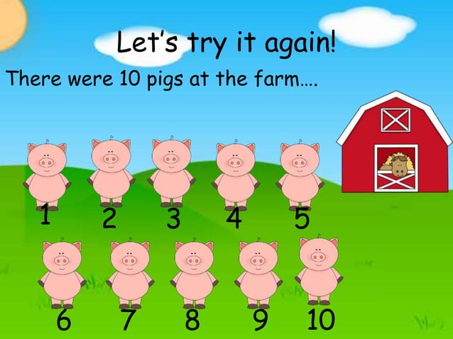 Math lesson pigs hiding | PPTX