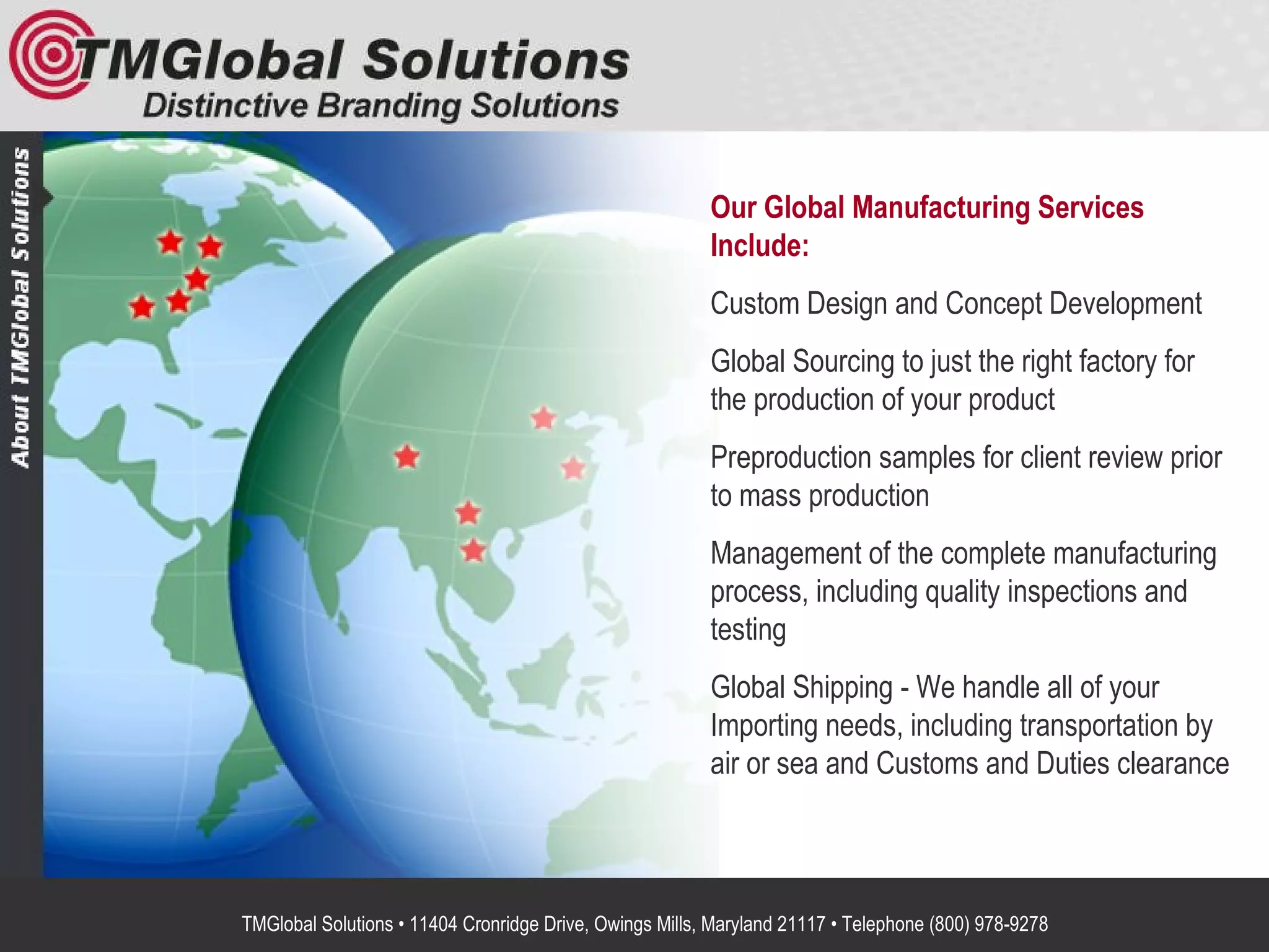 Tmglobal Solutions Powerpoint | PPT