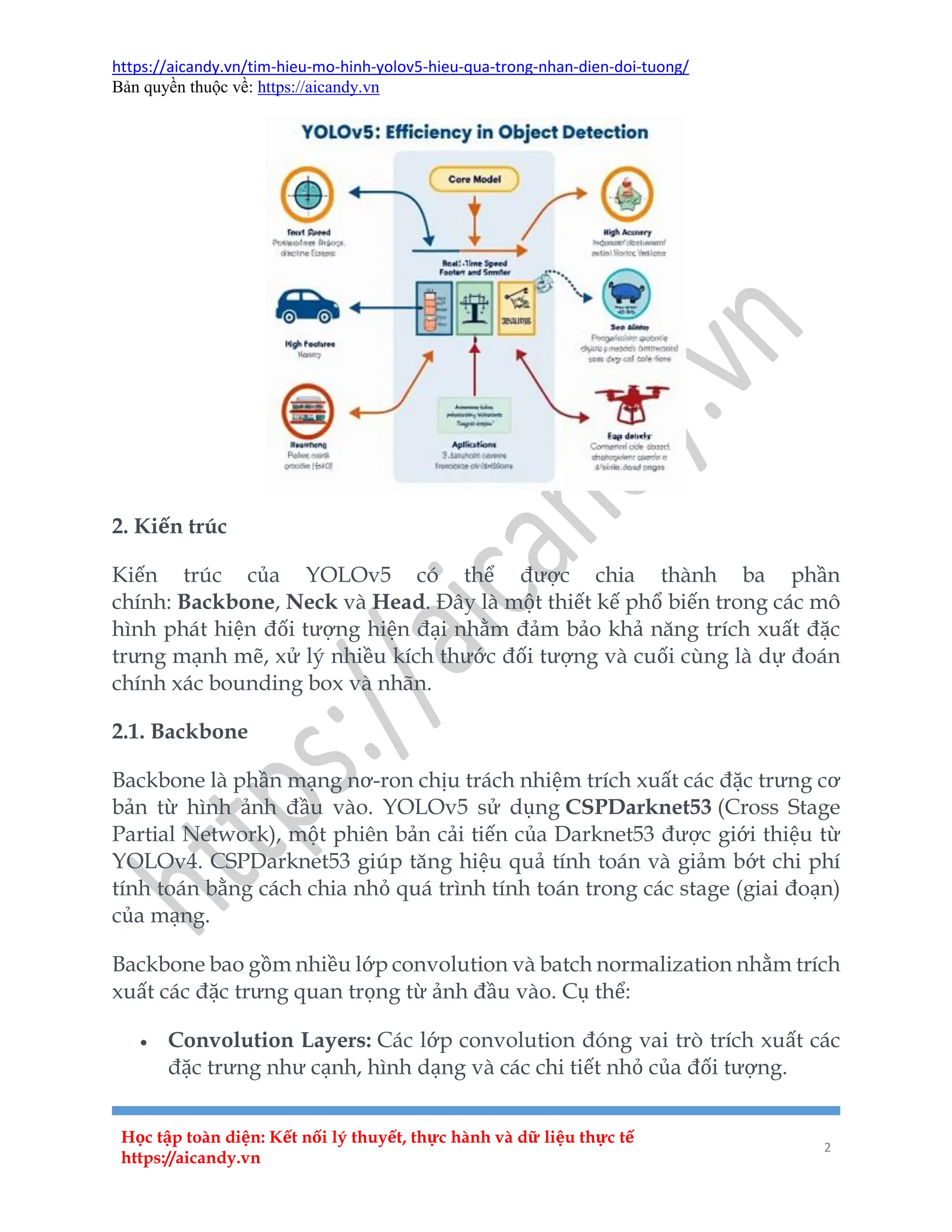 Tìm hiểu mô hình YOLOv5 - Hiệu quả trong nhận diện đối tượng.pdf