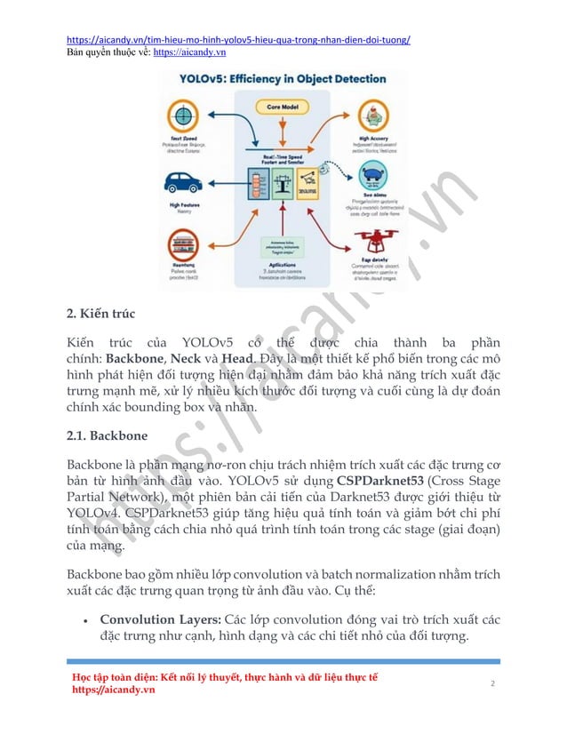 Tìm hiểu mô hình YOLOv5 - Hiệu quả trong nhận diện đối tượng.pdf