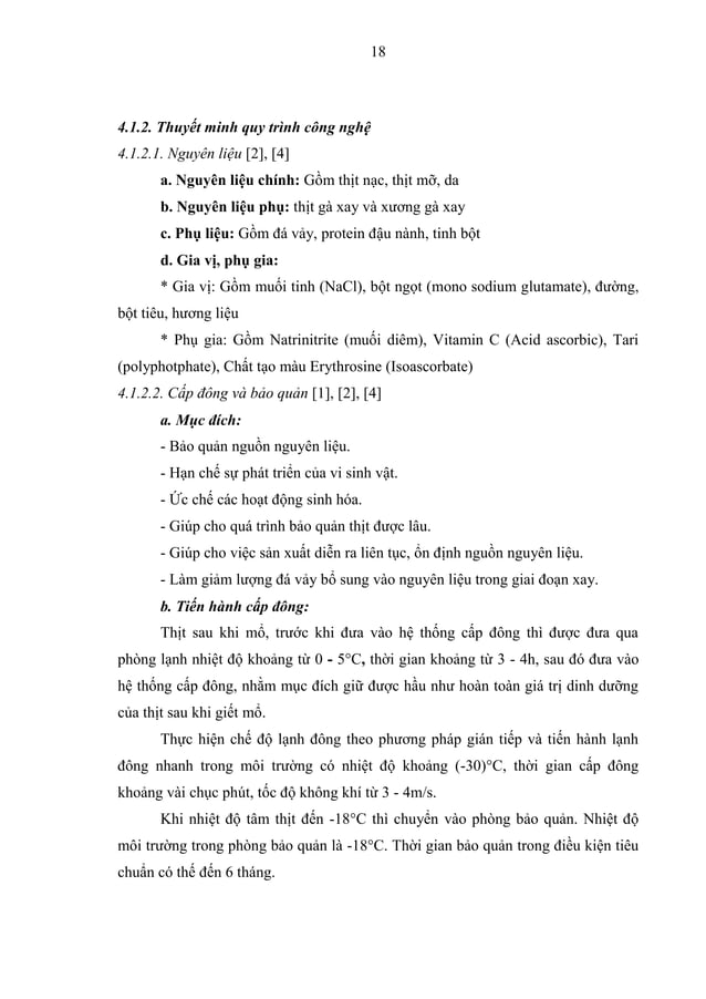 Tìm hiểu quy trình công nghệ sản xuất xúc xích heo tiệt trùng tại công ty cổ phần chế biến thực ...