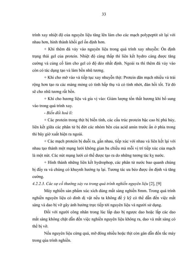 Tìm hiểu quy trình công nghệ sản xuất xúc xích heo tiệt trùng tại công ty cổ phần chế biến thực ...