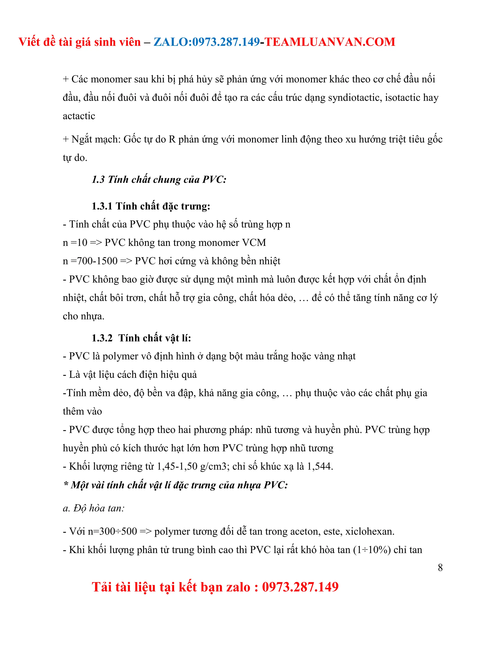 Tìm Hiểu Về Các Chất Phụ Gia Trong Nhựa Polyvinylchloride (PVC) Và Chất ...