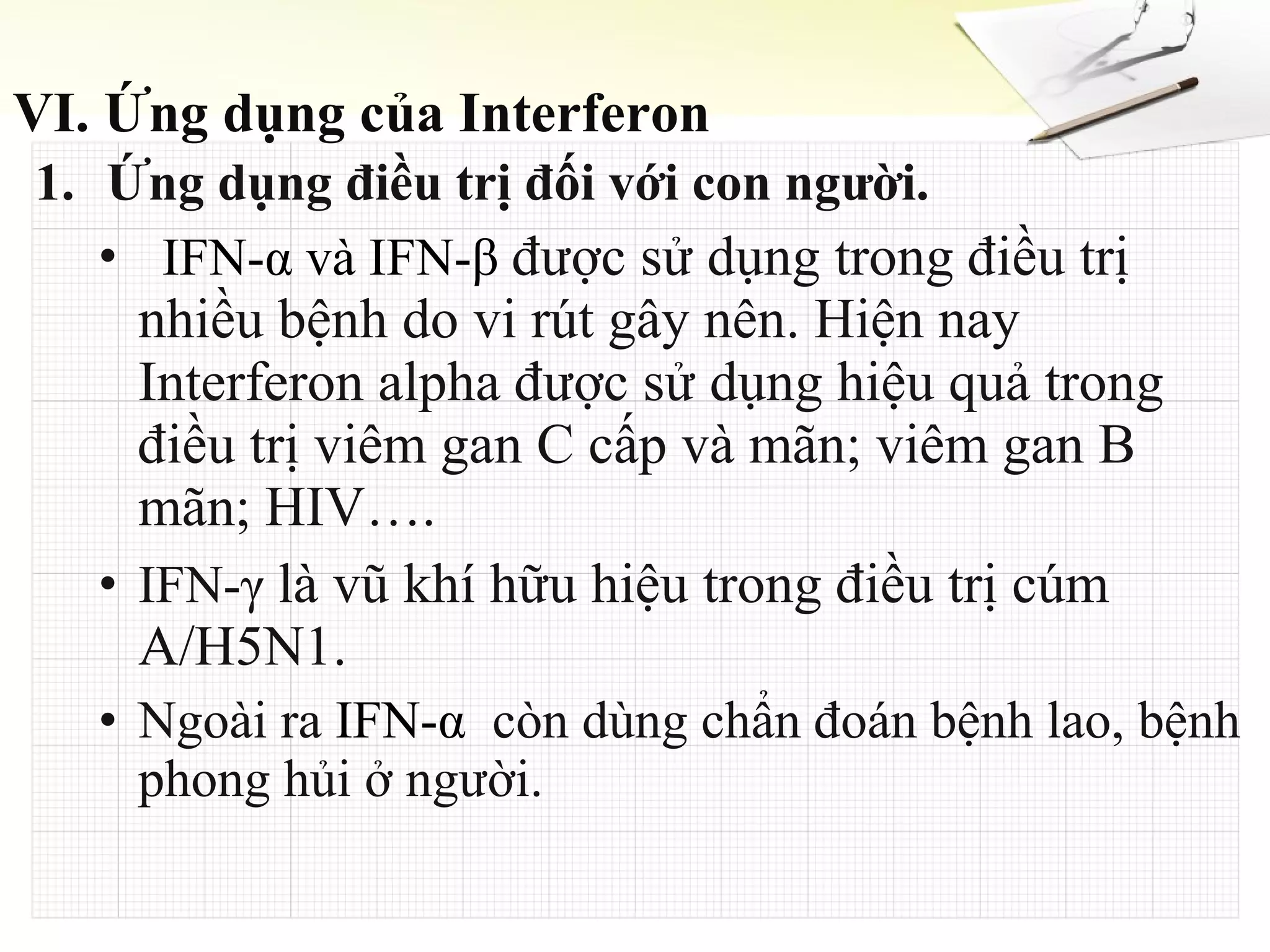Tìm hiểu về interferon | PPT