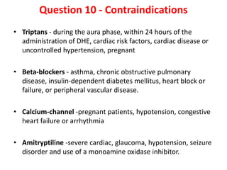 migraine management guidelines ) | PPTX