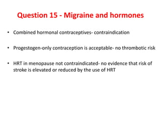 migraine management guidelines ) | PPTX