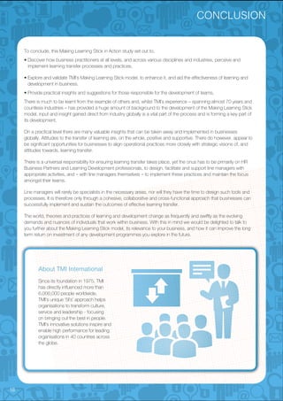 Making Learning Stick | PDF