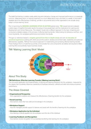 Making Learning Stick | PDF