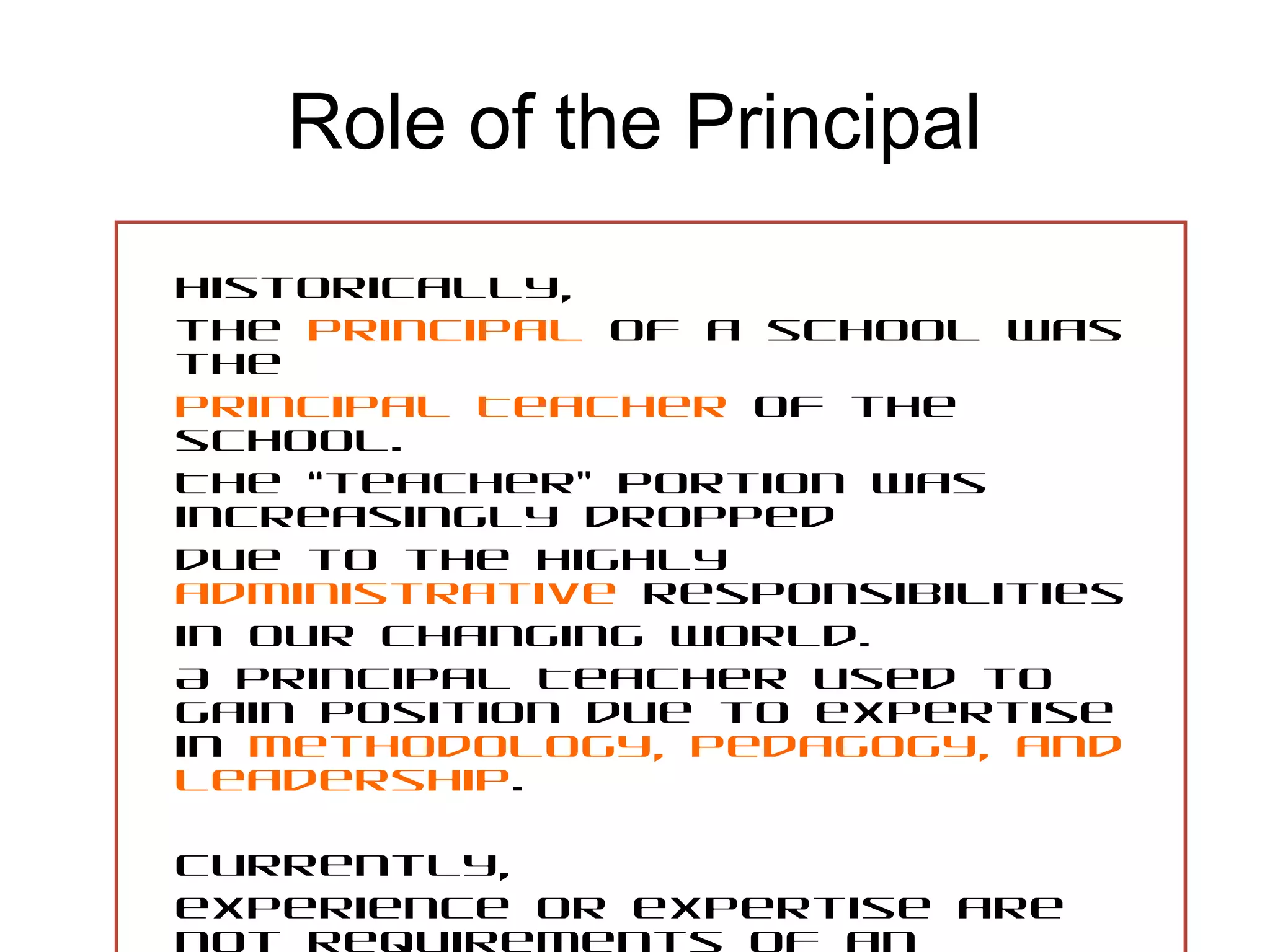 Tmi principles of principal communication | PPT