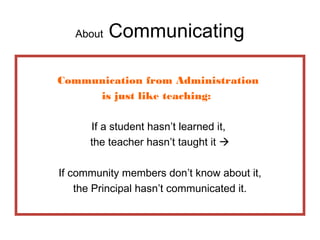 Tmi principles of principal communication | PPT