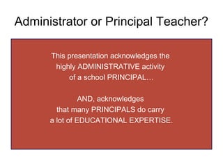 Tmi principles of principal communication | PPT