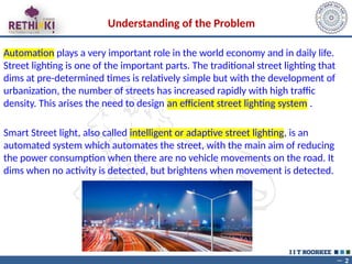 TMIproject Smart Street Light System (Light Capturing) | PPTX ...