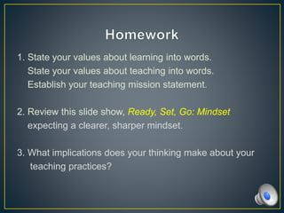 Ready, Set, Go Mindset | PPTX