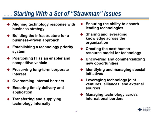 Integrated Technology Planning Process | PPT