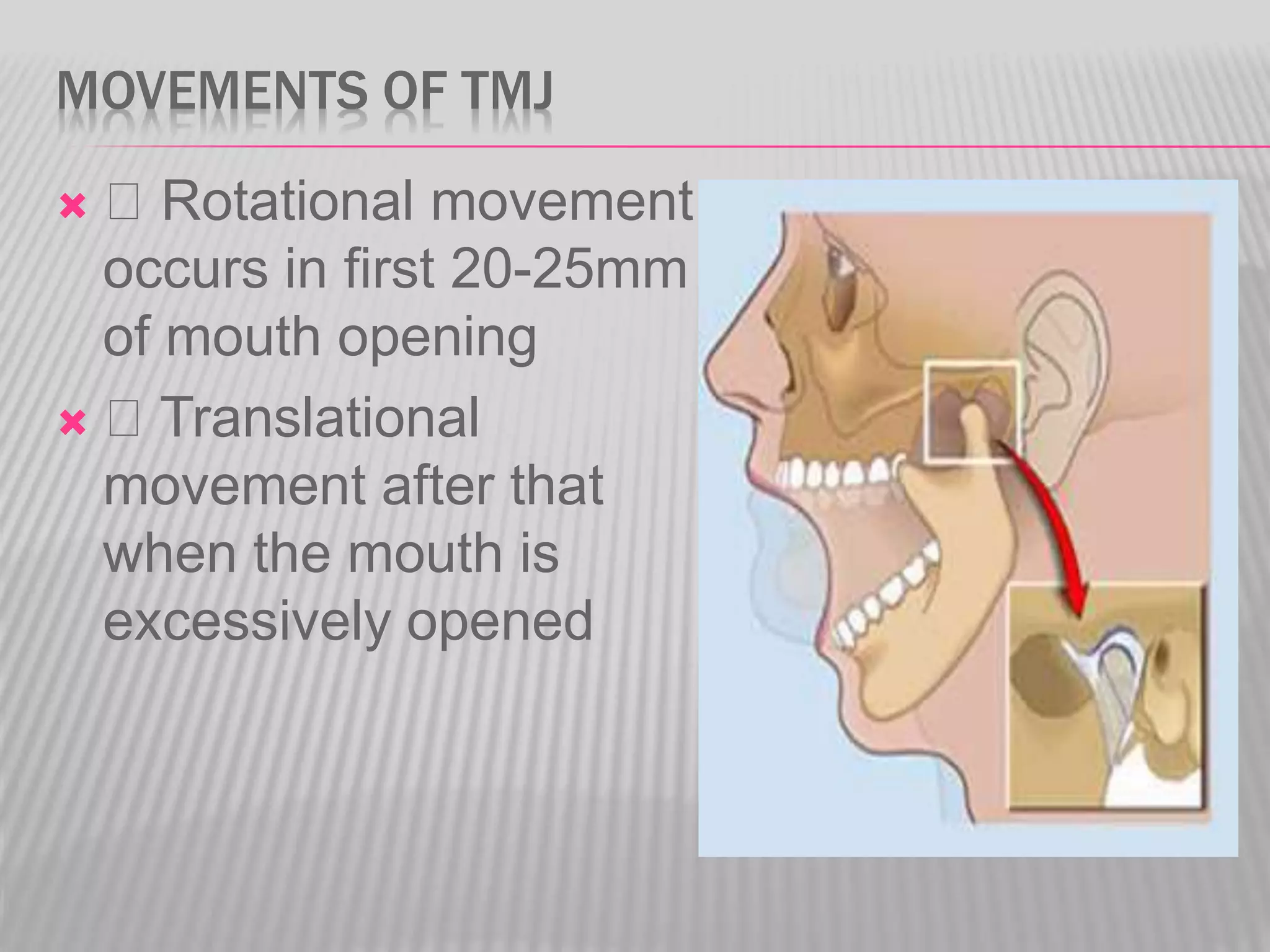 Temporomandibular Joint (TMJ ) | PPTX