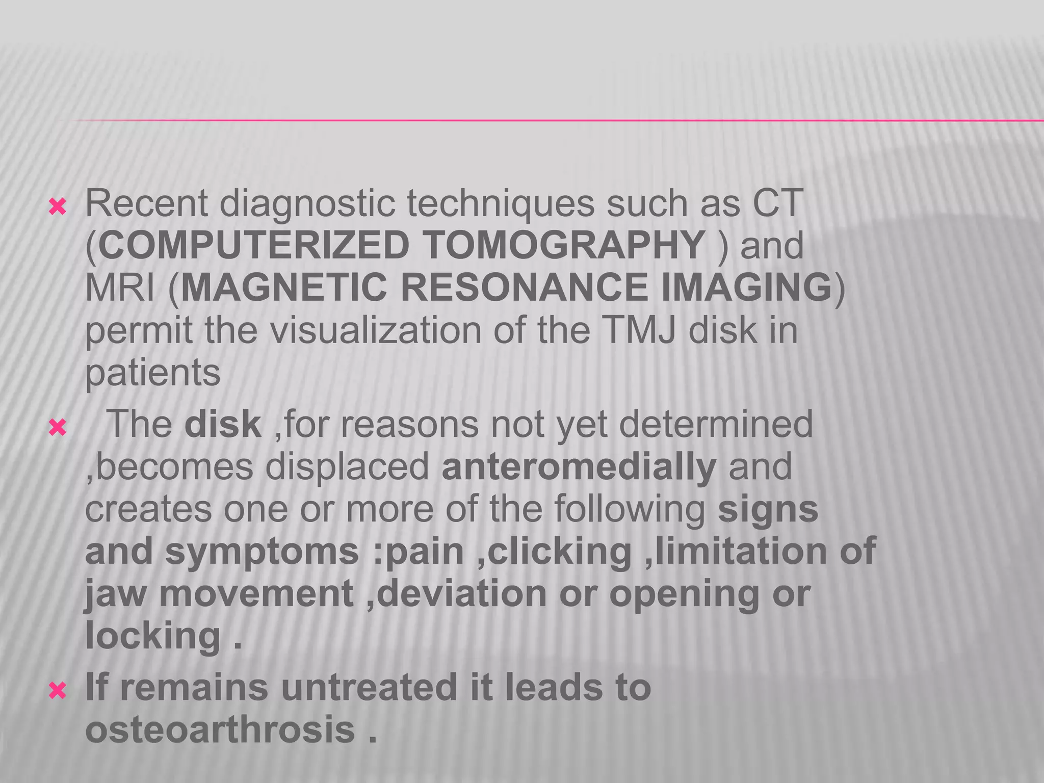 Temporomandibular Joint (TMJ ) | PPTX