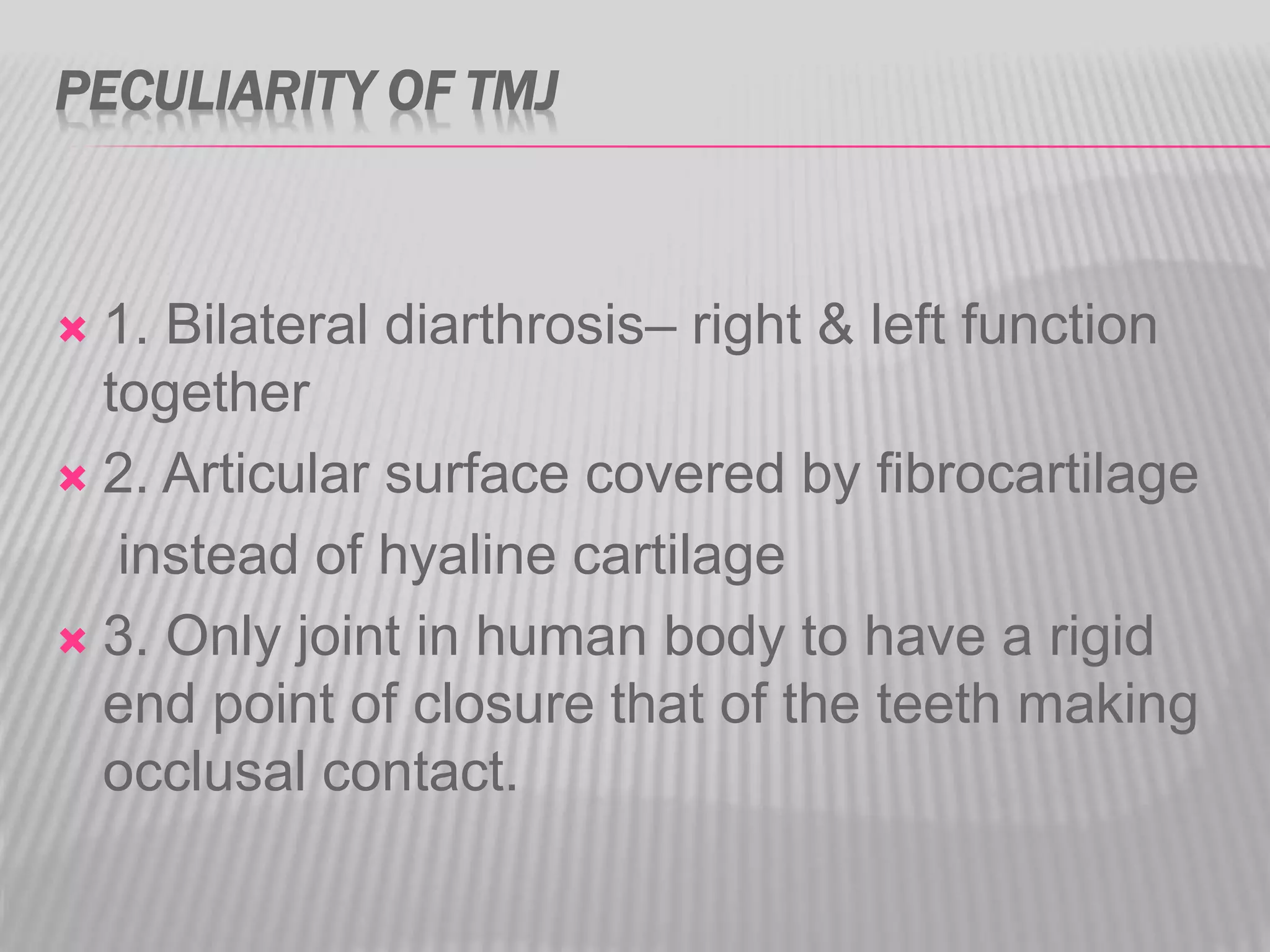 Temporomandibular Joint (TMJ ) | PPTX