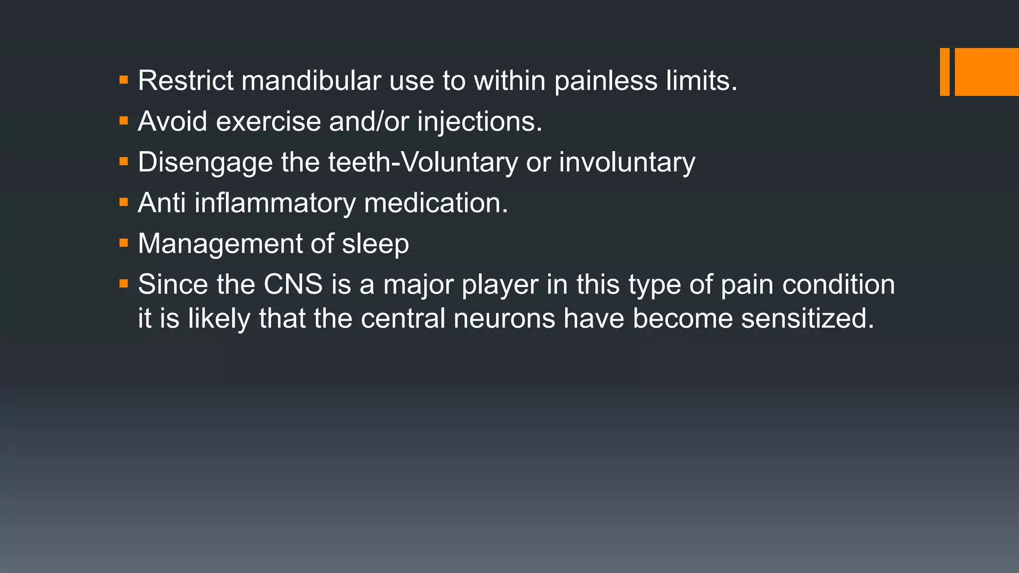 Temporomandibular joint disorders | PPTX