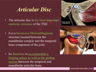 TMJ PPT By Dr.Nasser | PPTX