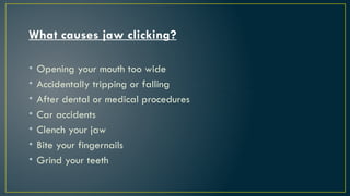 tmj%20presentation. (1) PAINFUL AND CLICKING.pptx