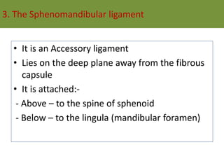 TMJ Temporomandibular Joint | PPTX