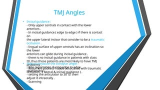 TMJ Anatomical Structures & clinical applications.pptx