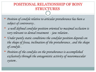 tmj anatomy powerpoint presentation basic anatomy | PPT