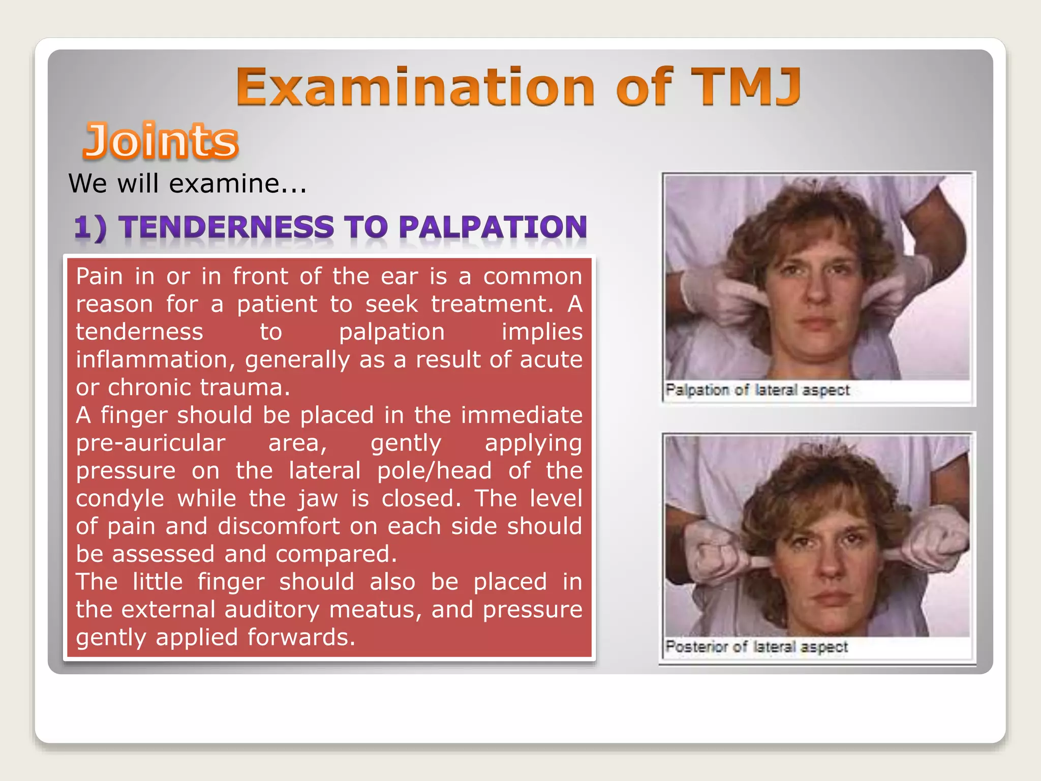Tmj anatomy and problems by Dr.mostafa kareem | PPTX