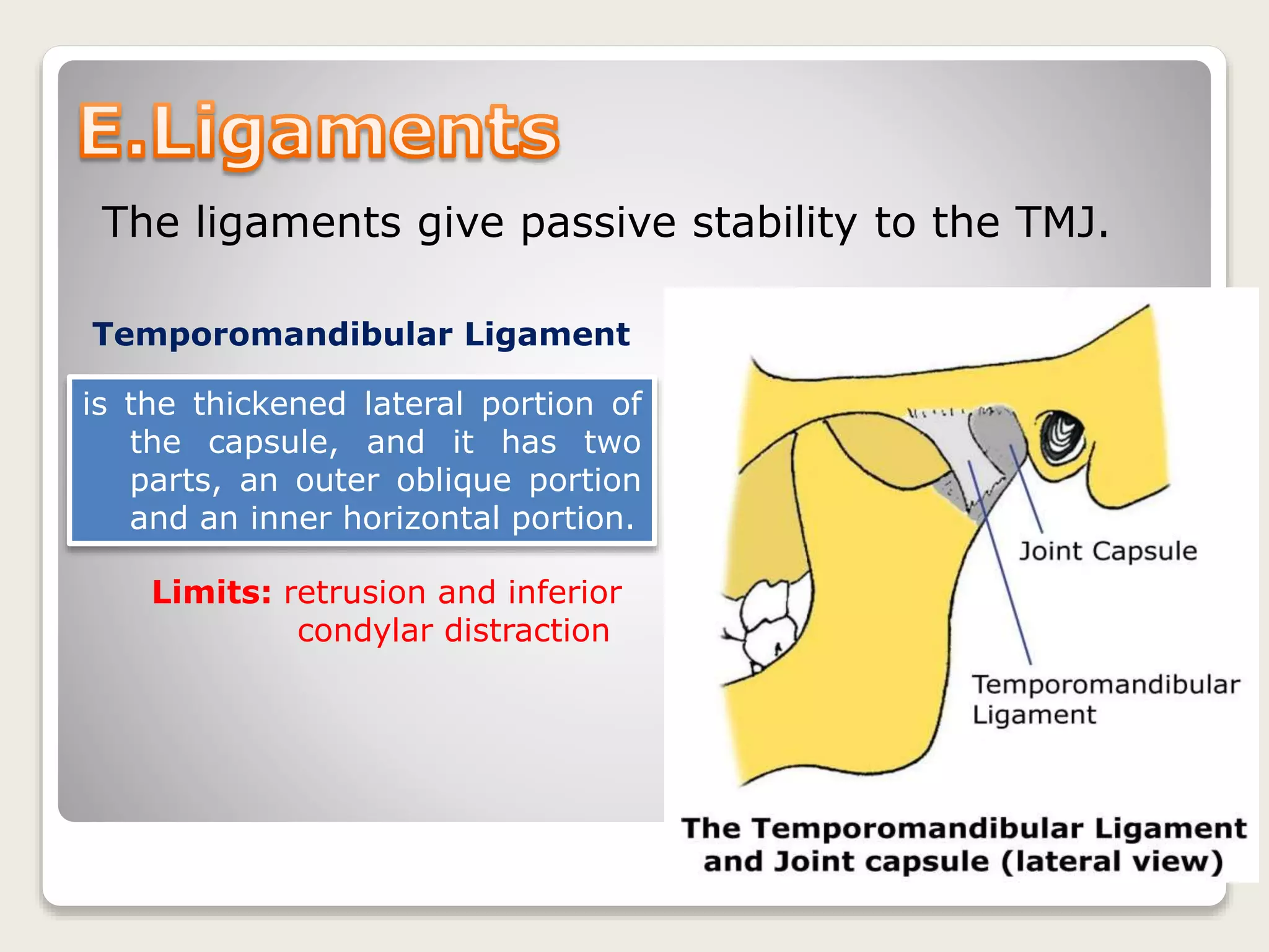 Tmj anatomy and problems by Dr.mostafa kareem | PPTX