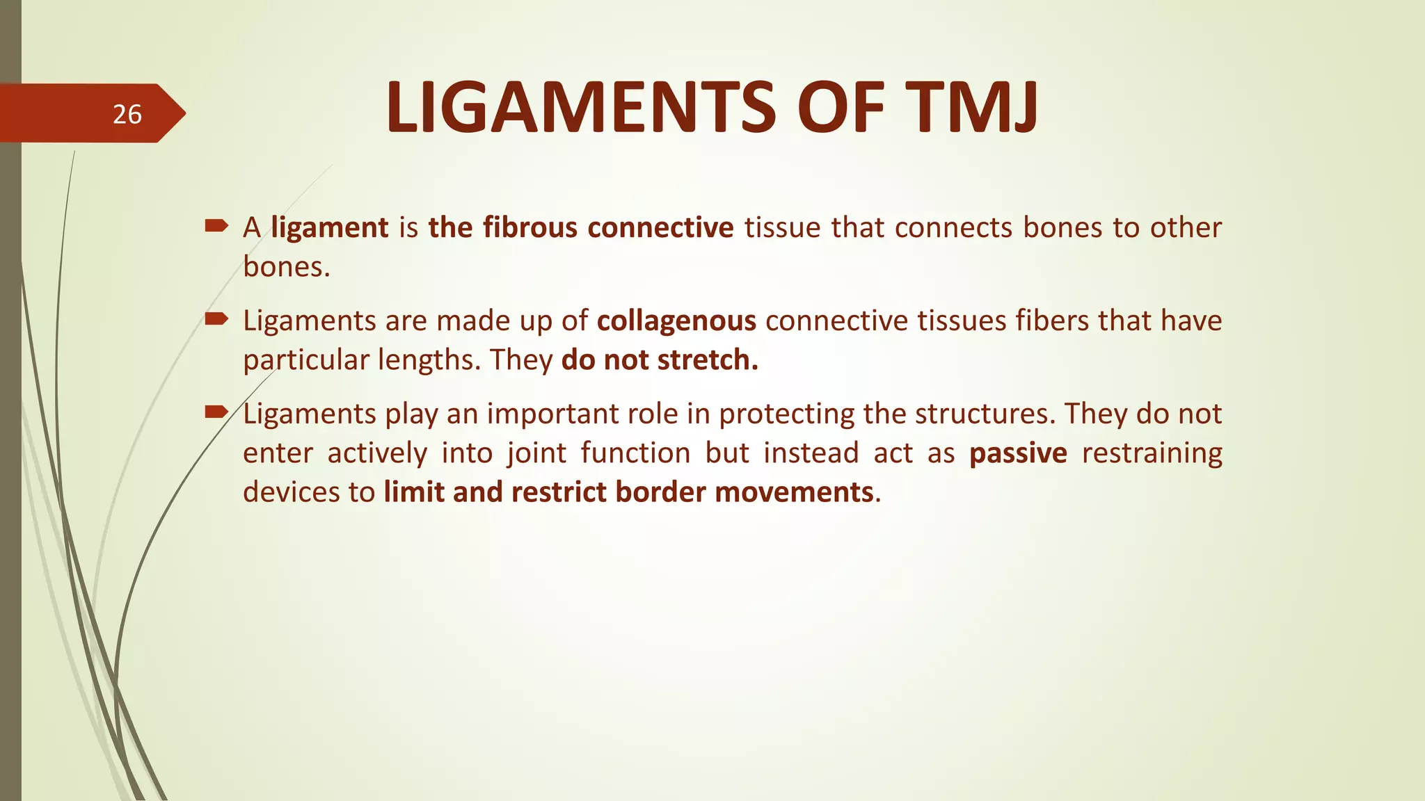 TMJ Anatomy and TMD | PPTX