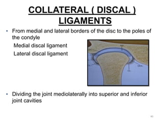 Tmj and prosthodontic implications | PPTX