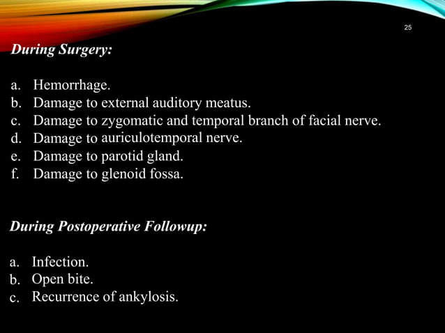 Tmj ankylosis-oral and maxillofacial surgery | PPTX