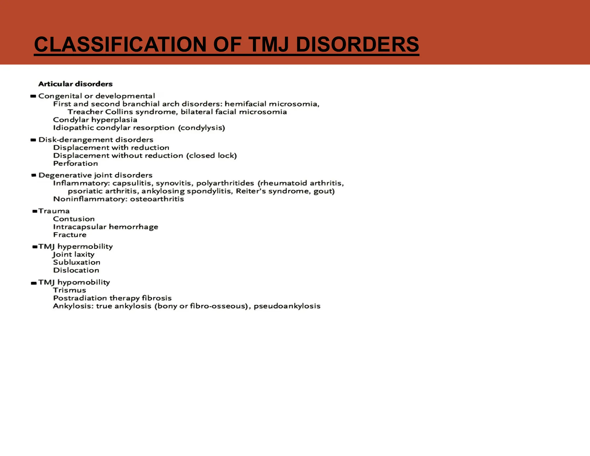 Temporomandibular joint ankylosis ppt presentation | PDF