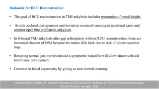TMJ ankylosis and reconstruction.pptx