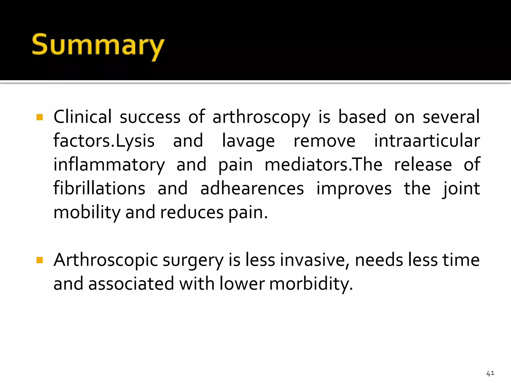 Tmj arthroscopy | PPTX